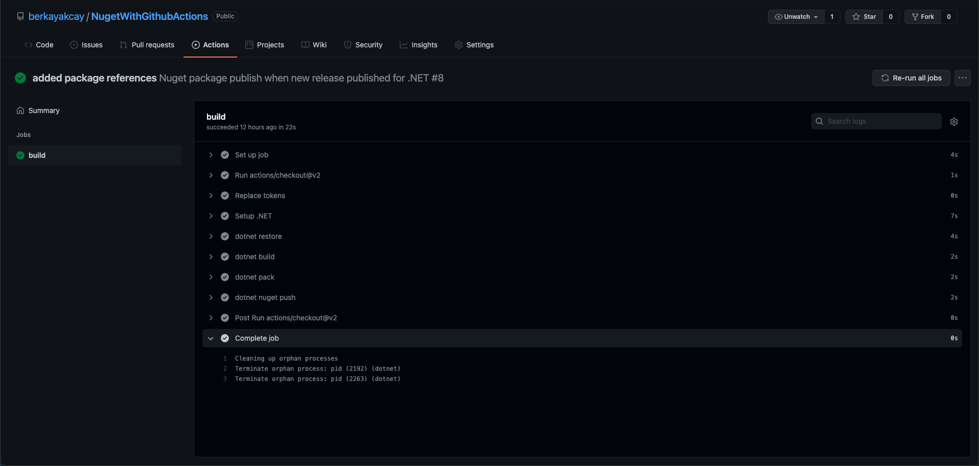 Github Actions ile .NET Nuget Package Oluşturup Github Nuget Registry (Github Packages) Üzerinde ...